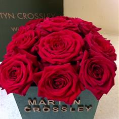 Martyn Crossley Box of Red Roses